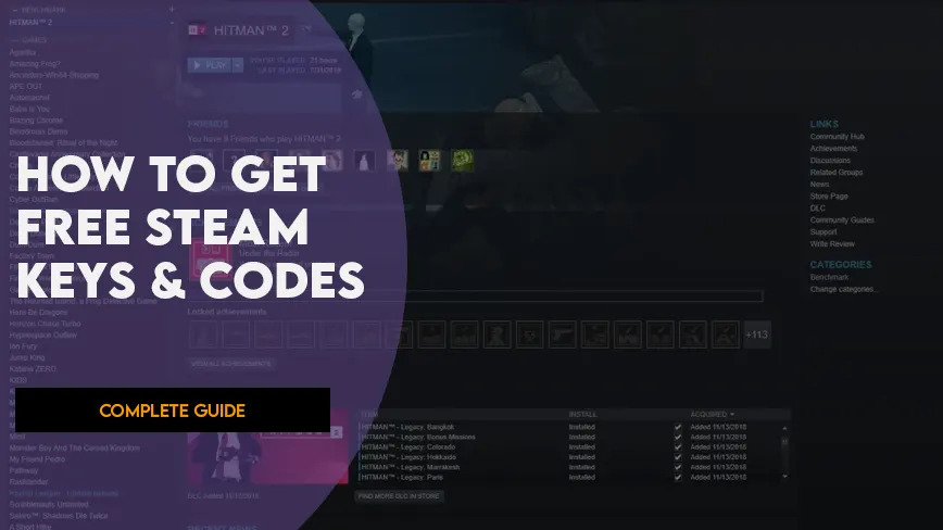 How to get free Steam Keys (Giveaway Websites) in 2021